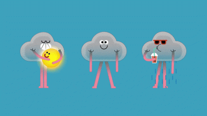Creating an illustrated brand character for the UK's top weather ...